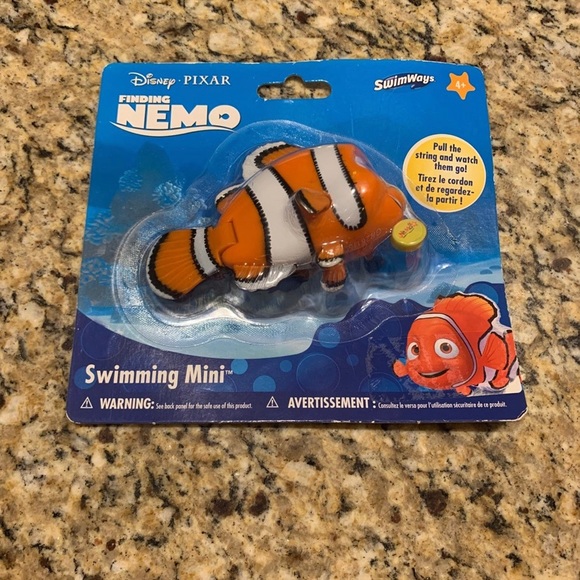 Disney | Toys | Disney Finding Nemo Swimways Swimming Mini Nemo | Poshmark